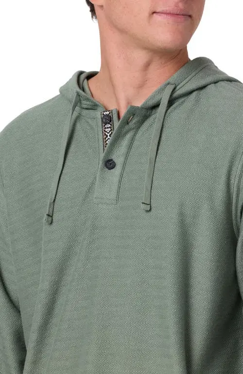 O'Neill Bavaro Cotton Blend Pullover Hoodie - Sage