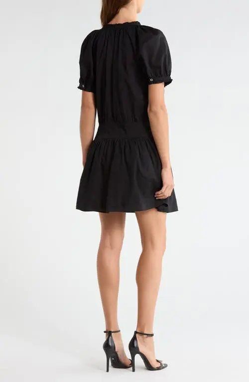 Paige Nisha Puff Sleeve Mini Dress