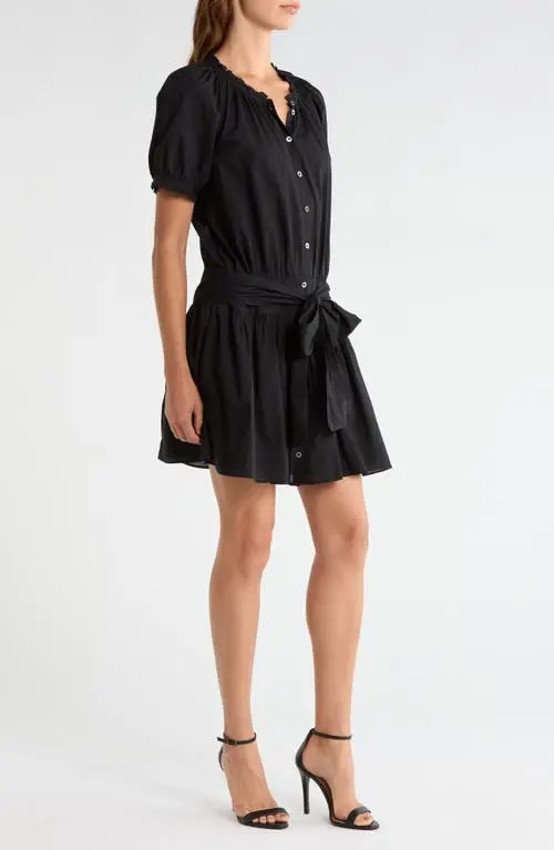 Paige Nisha Puff Sleeve Mini Dress