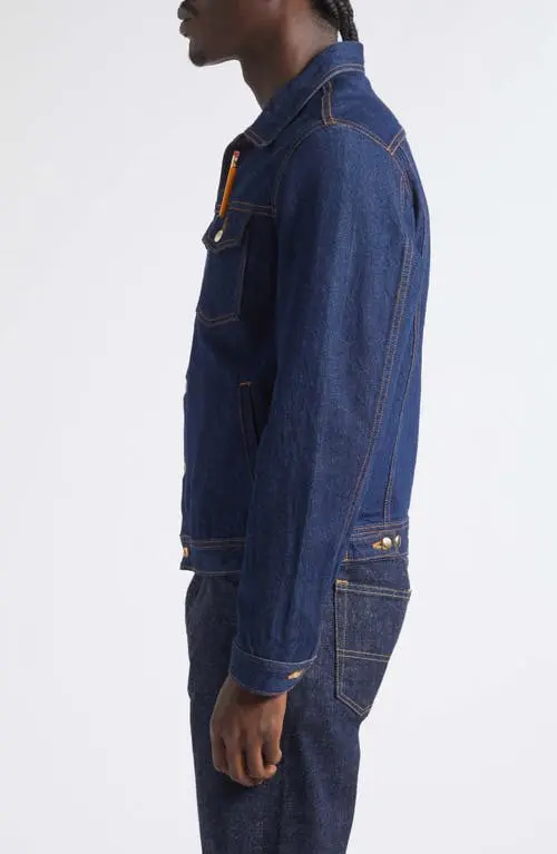 RODEO WORK WEAR Denim Trucker Jacket