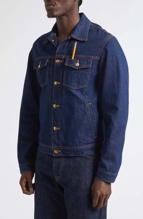 RODEO WORK WEAR Denim Trucker Jacket