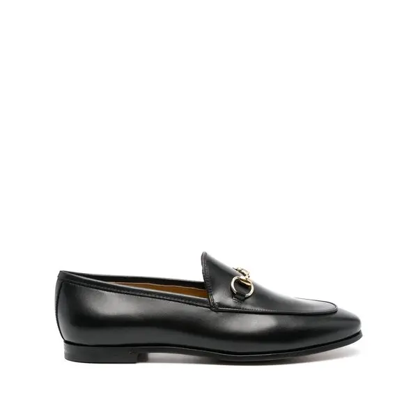 Gucci Calf Leather Horsebit Loafers - Black