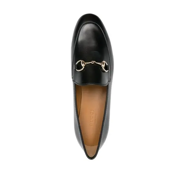 Gucci Calf Leather Horsebit Loafers - Black