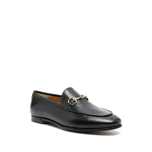 Gucci Calf Leather Horsebit Loafers - Black