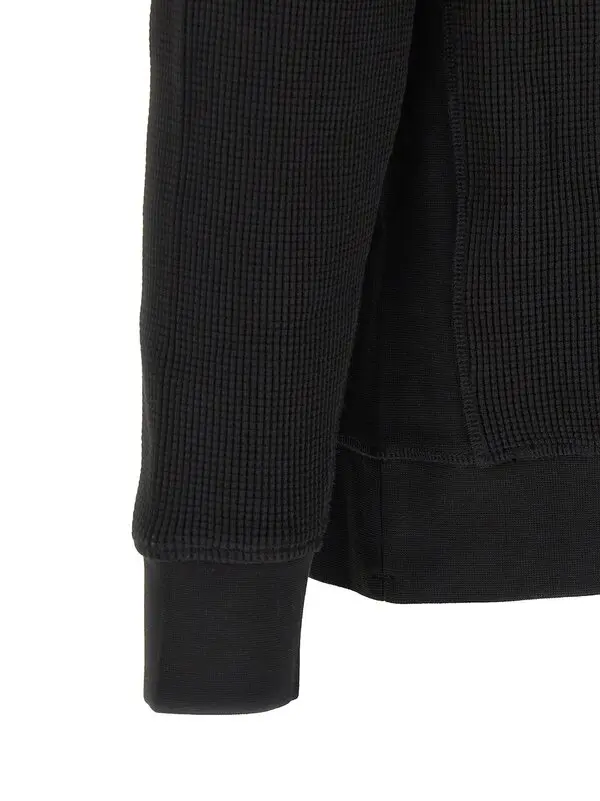 Stone Island Heavy Honeycomb Cotton Fleece Crewneck Sweatshirt