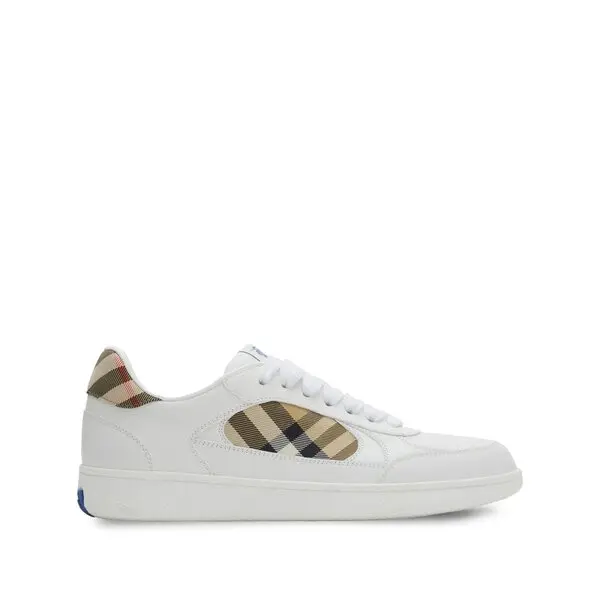 Burberry Low-top Sneakers With Classic Check Detail