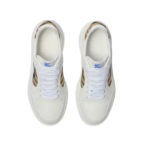Burberry Low-top Sneakers With Classic Check Detail