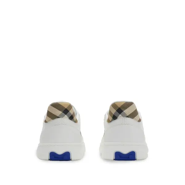 Burberry Low-top Sneakers With Classic Check Detail