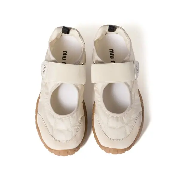 Miu Miu Neutrals Ballet Flats