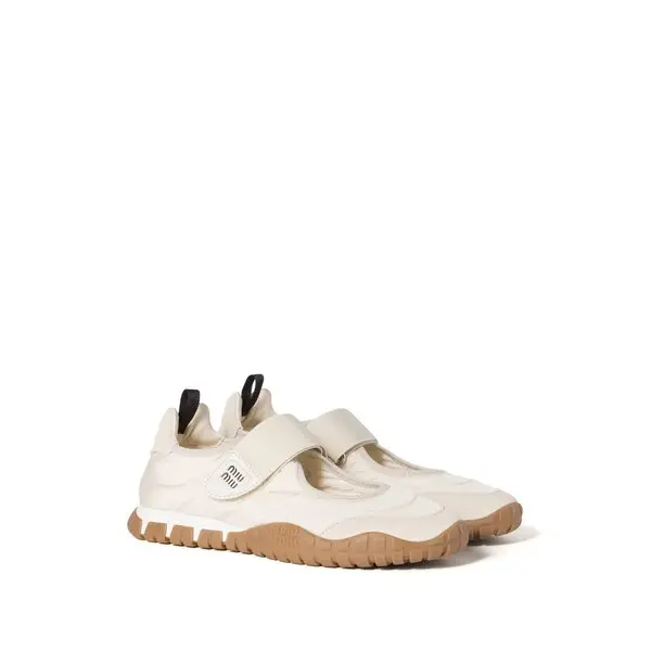 Miu Miu Neutrals Ballet Flats