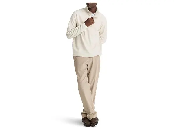 Vince Button Mock Neck Long Sleeve Clothing H