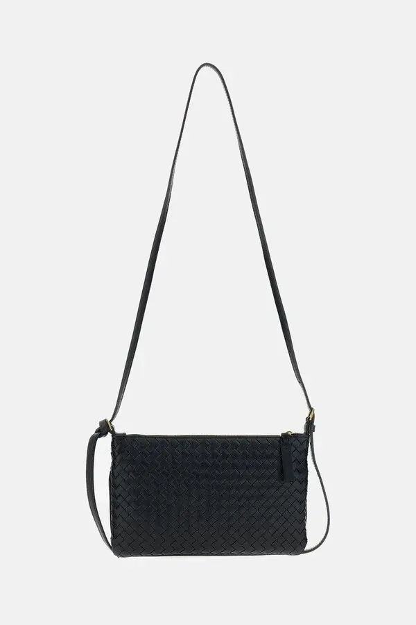 Bottega Veneta Mini Gemelli Crossbody Bag - Nero