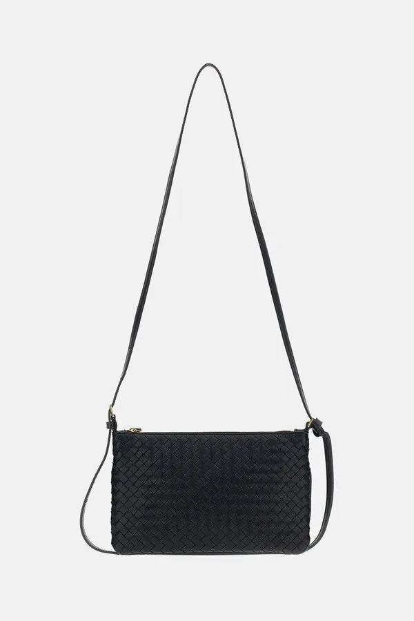 Bottega Veneta Mini Gemelli Crossbody Bag - Nero