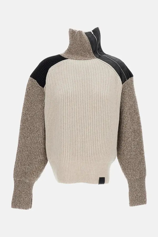 Stella McCartney Altermat Colour-block Wool Sweater - Multicolor
