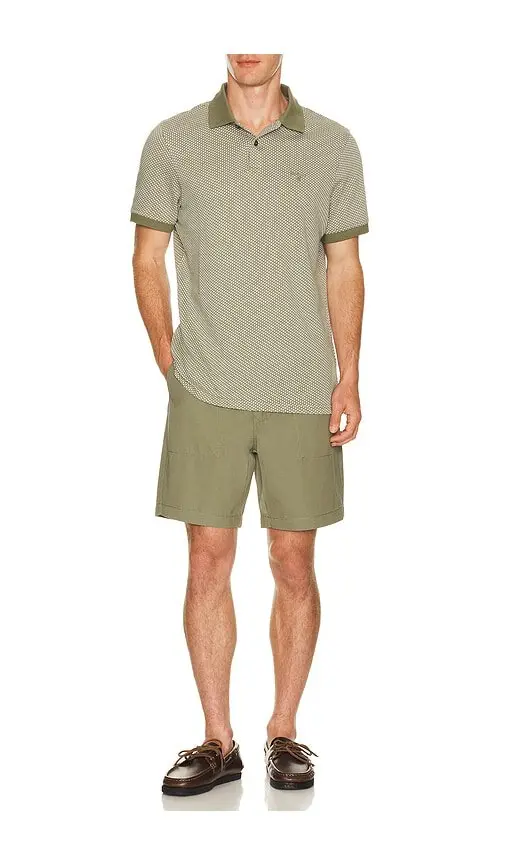 Barbour Sherburn Cotton Short - Green