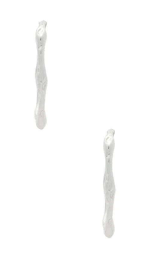 Ettika Classical Wave Hoop Earrings