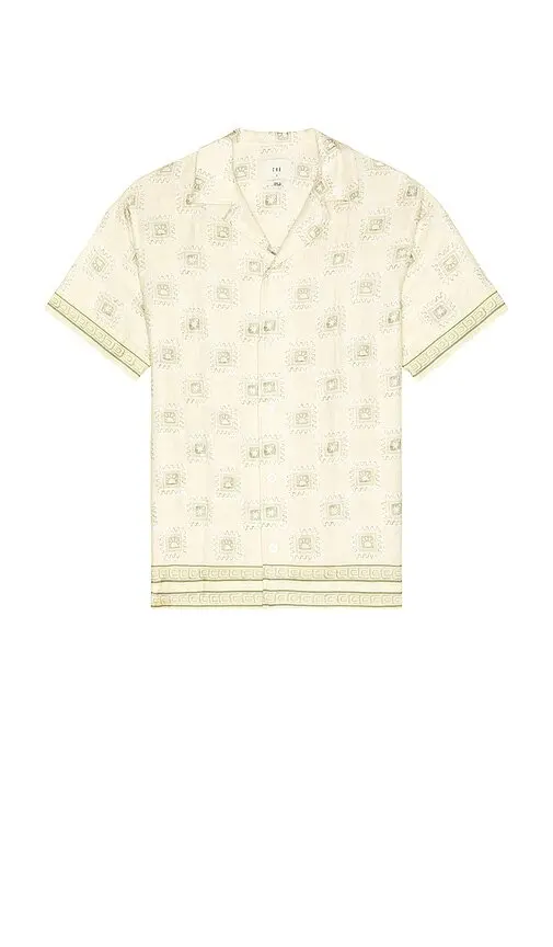 CHE Telha Printed Shirt In . Also - Cream