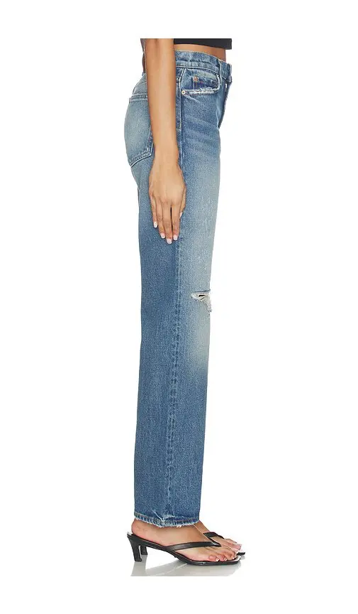 GRLFRND Graham Low Rise Straight Jeans