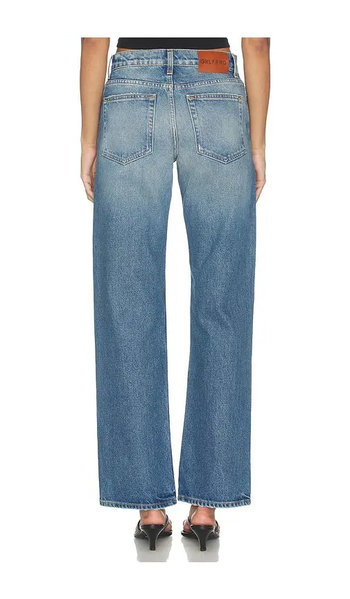 GRLFRND Graham Low Rise Straight Jeans