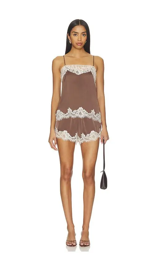 Faithfull The Brand Marisol Top With Lace Trim