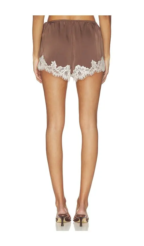 Faithfull The Brand Marisol Lace Trim Shorts