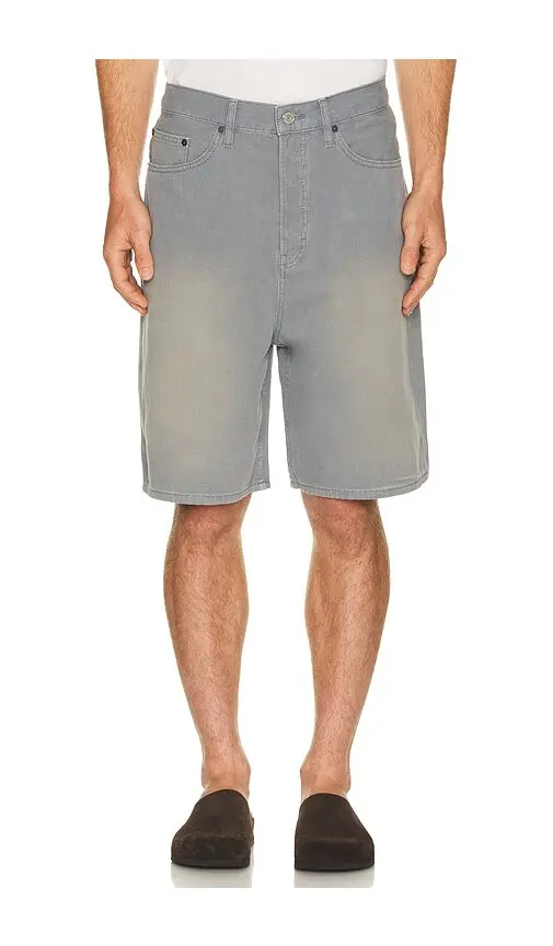 FRAME Canvas Baggy Shorts - Blue