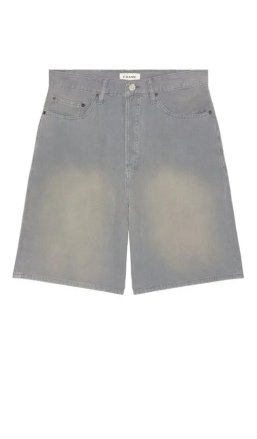 FRAME Canvas Baggy Shorts - Blue