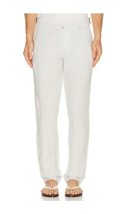 Onia Linen Trousers - Grey