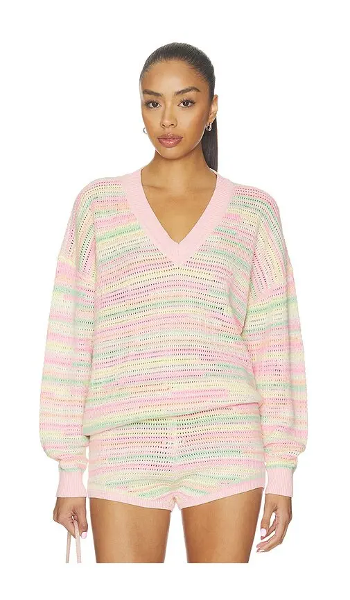 LoveShackFancy Marlieanna Pullover - Pink