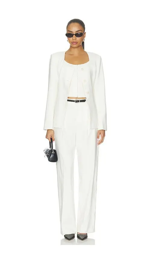 Paige Carra Top - Ivory