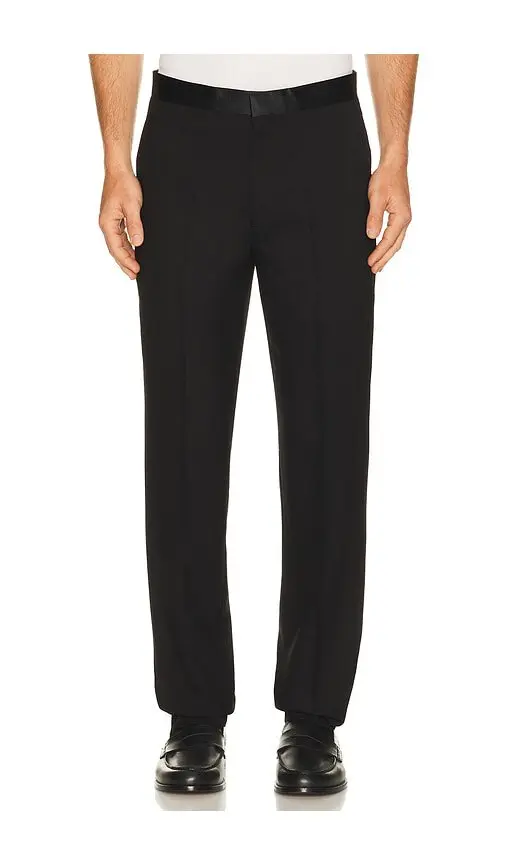 Theory Mayer Tuxedo Pant In Stretch Wool In . Also