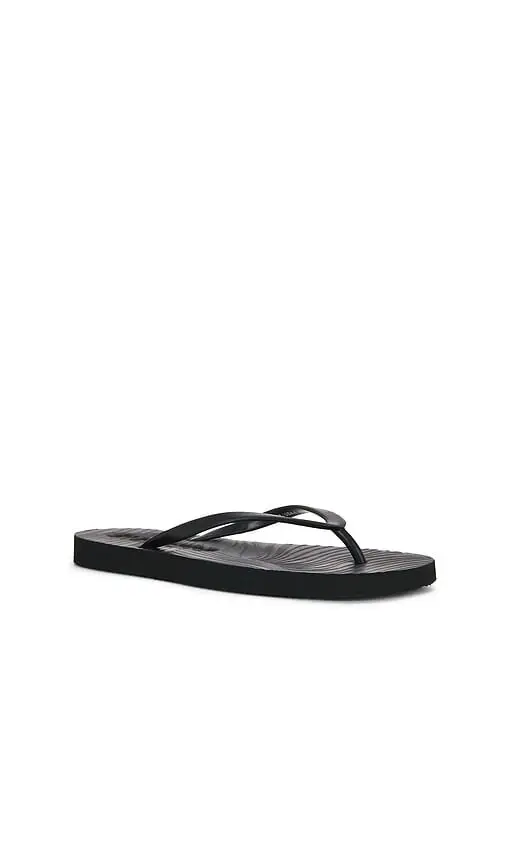 VELOUR Slim Flip Flop - Black