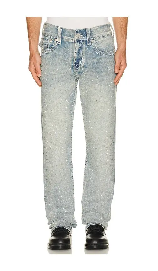 True Religion Billy Big T Flap Crystal Jeans