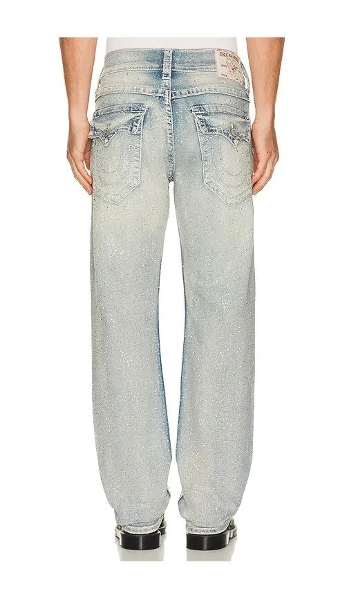 True Religion Billy Big T Flap Crystal Jeans