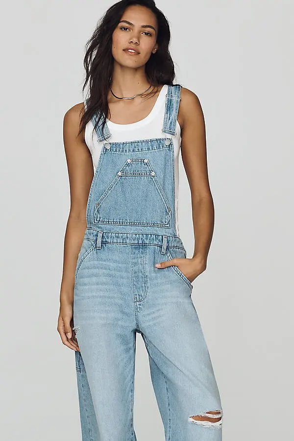 PILCRO Kayden Carpenter Barrel Overalls
