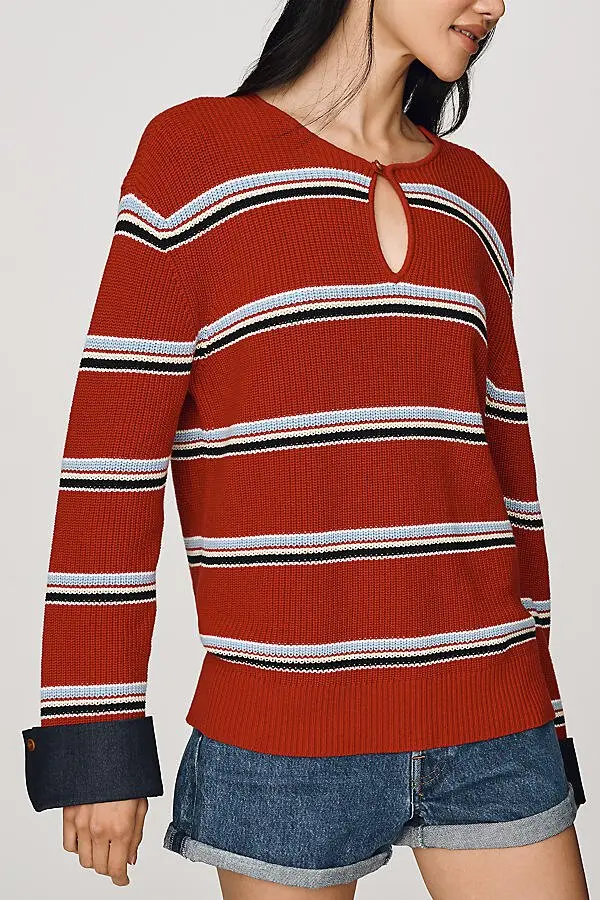 ROWING BLAZERS Keyhole Sweater