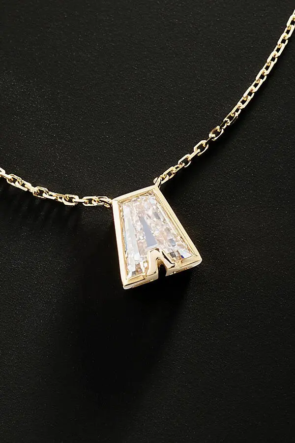 ORIANNE Lb Grown Dimond Itil Bezel Necklce - A