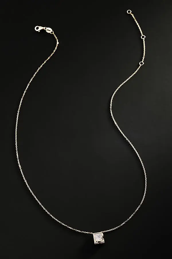 ORIANNE Lb Grown Dimond Itil Bezel Necklce - R