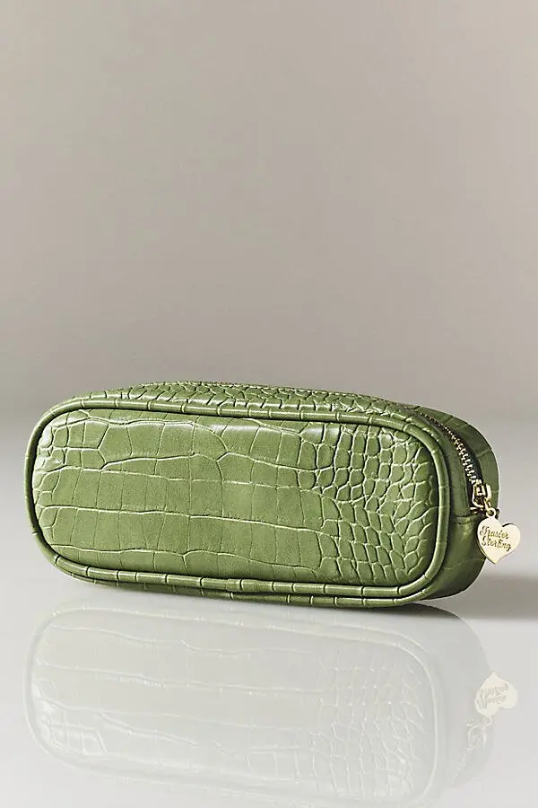 FRASIER STERLING Croc Small Pouch