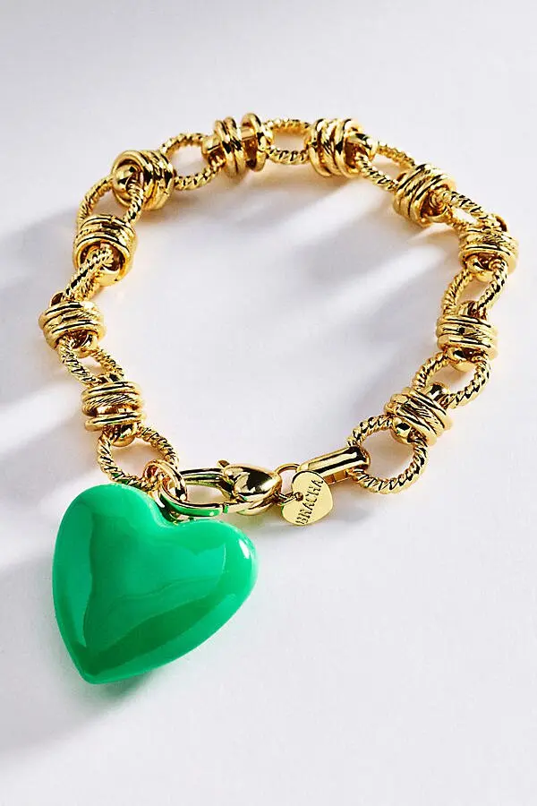 BRACHA Rowan Knotted Bracelet - Green