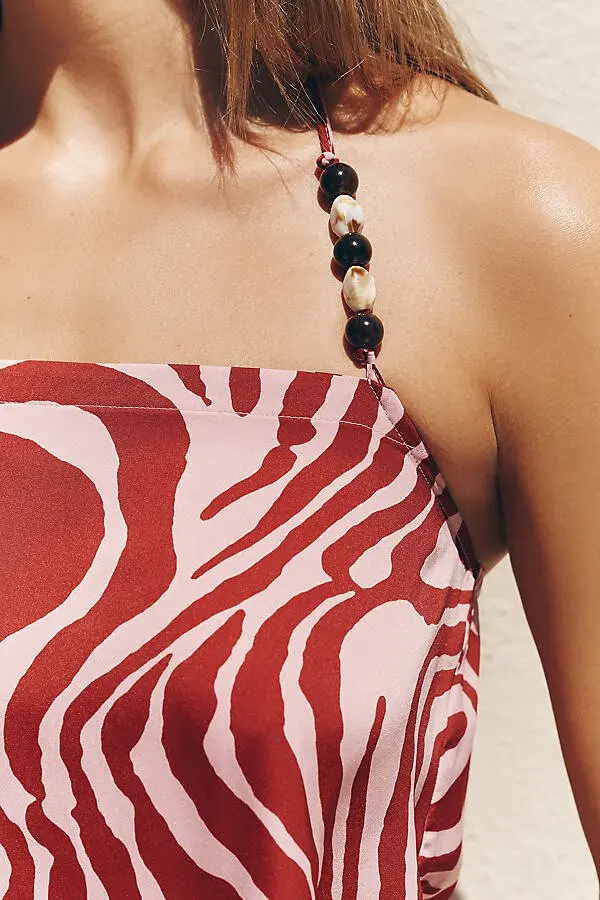 CELANDINE Scarf Crop Top