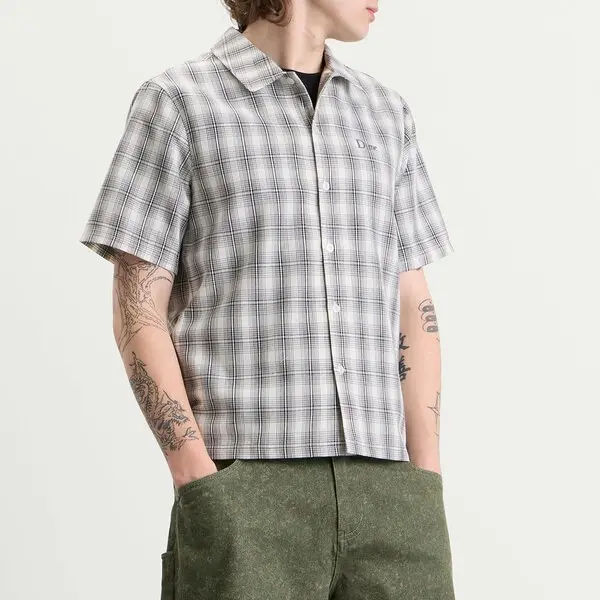 DIME Plaid Short Sleeve Shirt