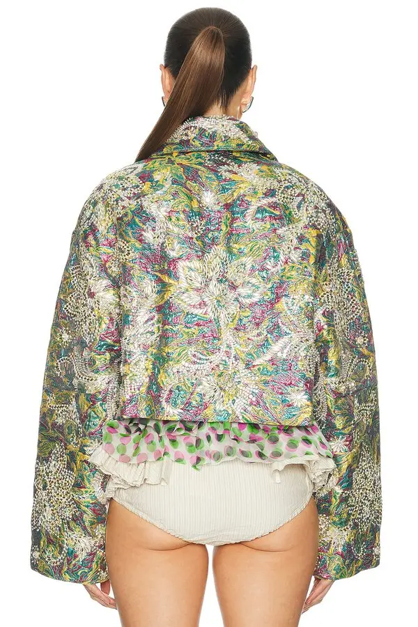 Dries Van Noten Embellished Brocade Jacket
