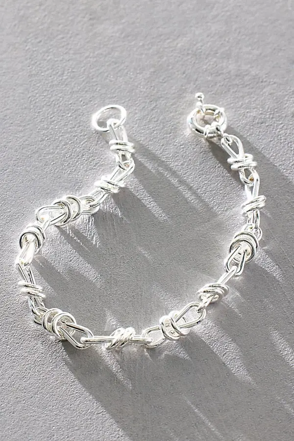 GHOST LONDON Chain Bracelet - Silver