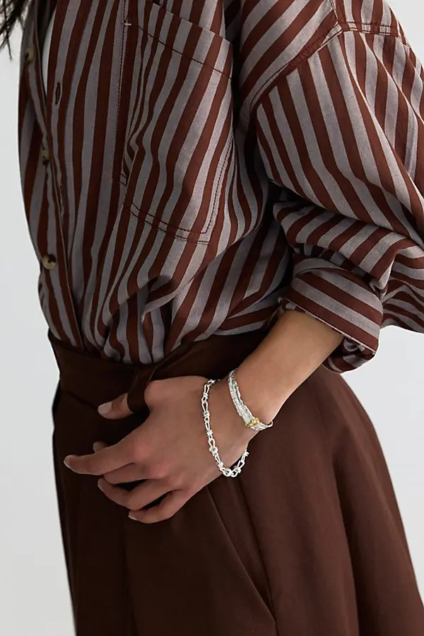 GHOST LONDON Chain Bracelet - Silver