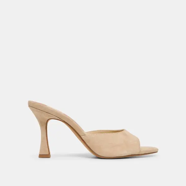 DOLCEVITA Rosha Heels - Camel Suede