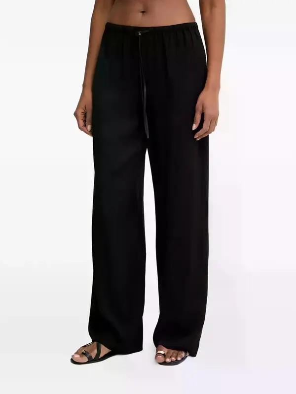 TRUSSARDI Wide Leg Drawstring Trousers