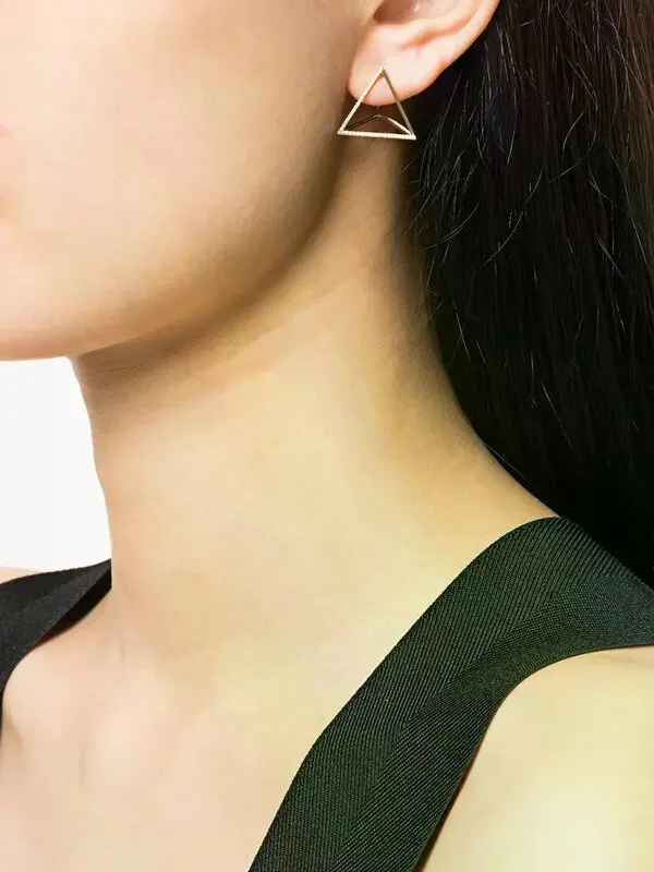 Shihara Diamond Triangle Earring