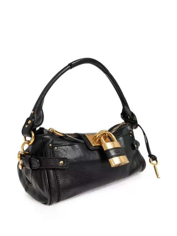 Chloé Paddington Leather Tote Bag - Black