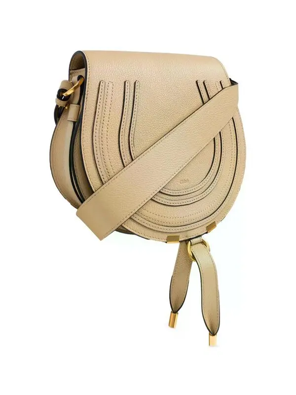 Chloé Marcie Shoulder Bag - Neutrals